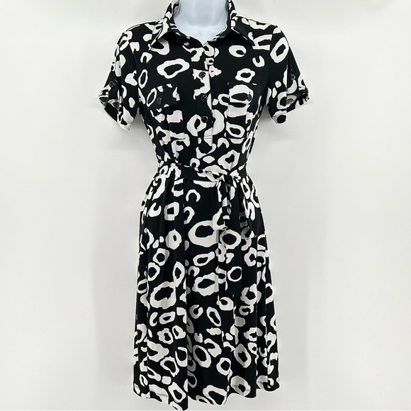 Enfocus Studio | Dresses | Enfocus Black And White Dress | Poshmark